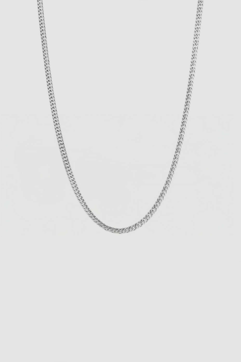 3MM Cuban Chain - Silver